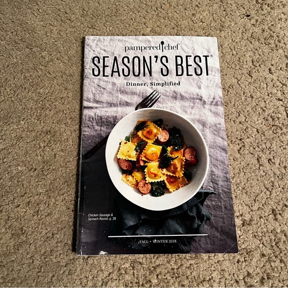Pampered Chef | Kitchen | Pampered Chef Seasons Best Fall Winter 28 ...